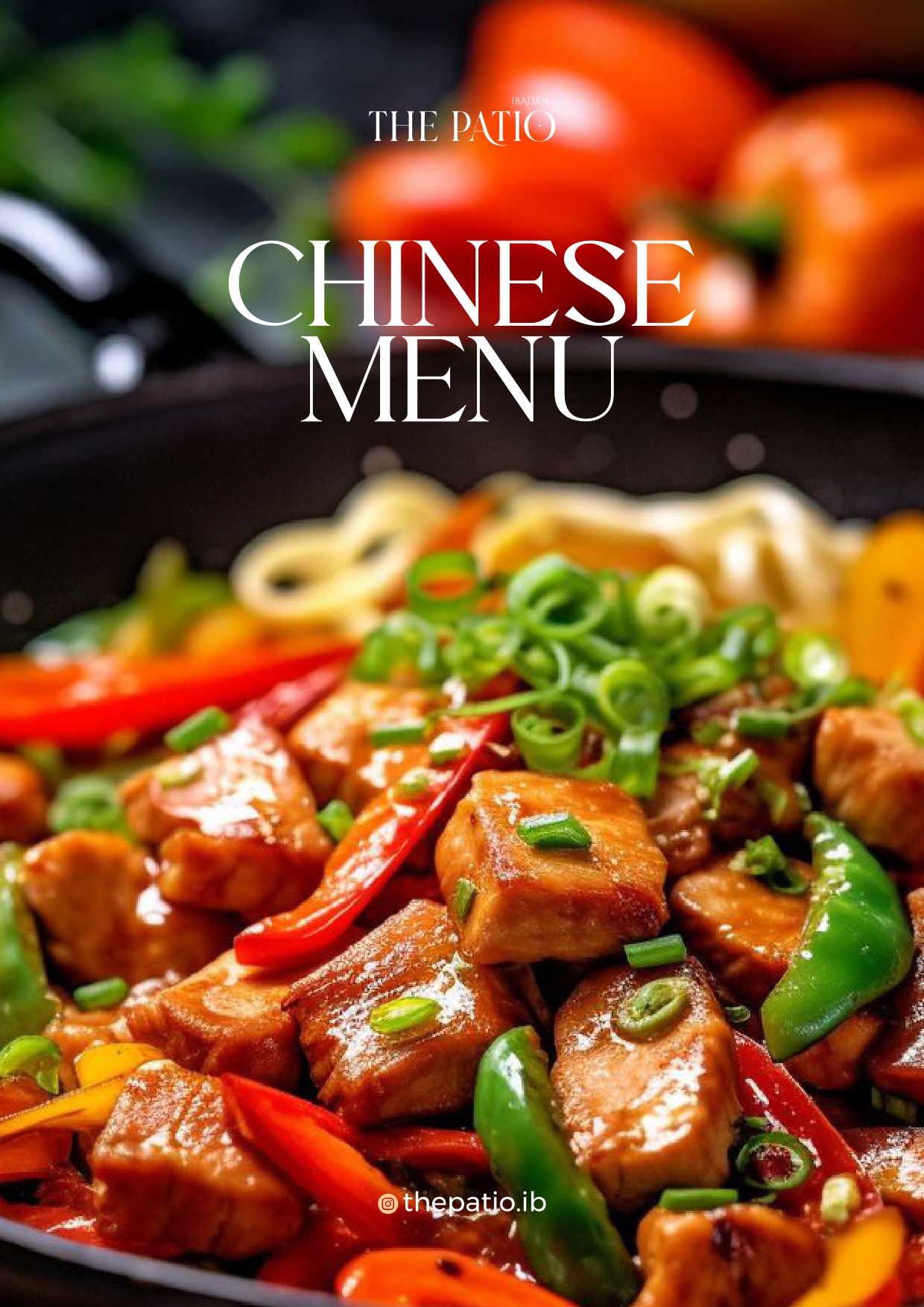 Menu | The Patio Ibadan